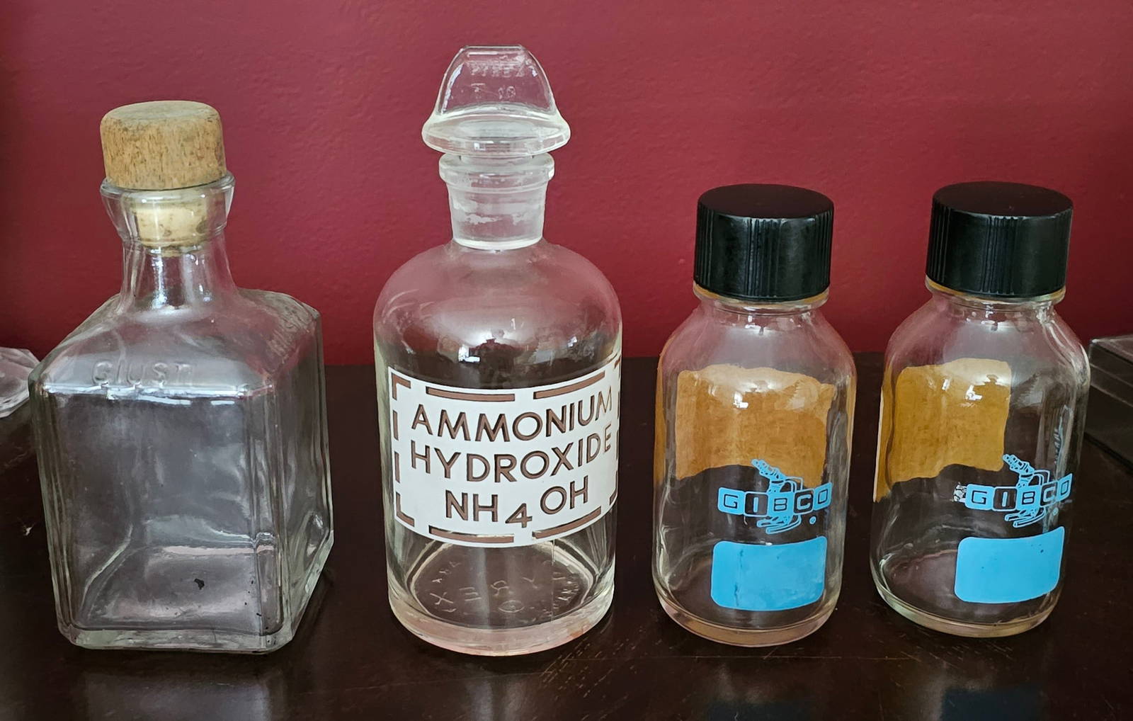 Vintage Glass Lab Bottles Incl Pyrex And Gibco Auction