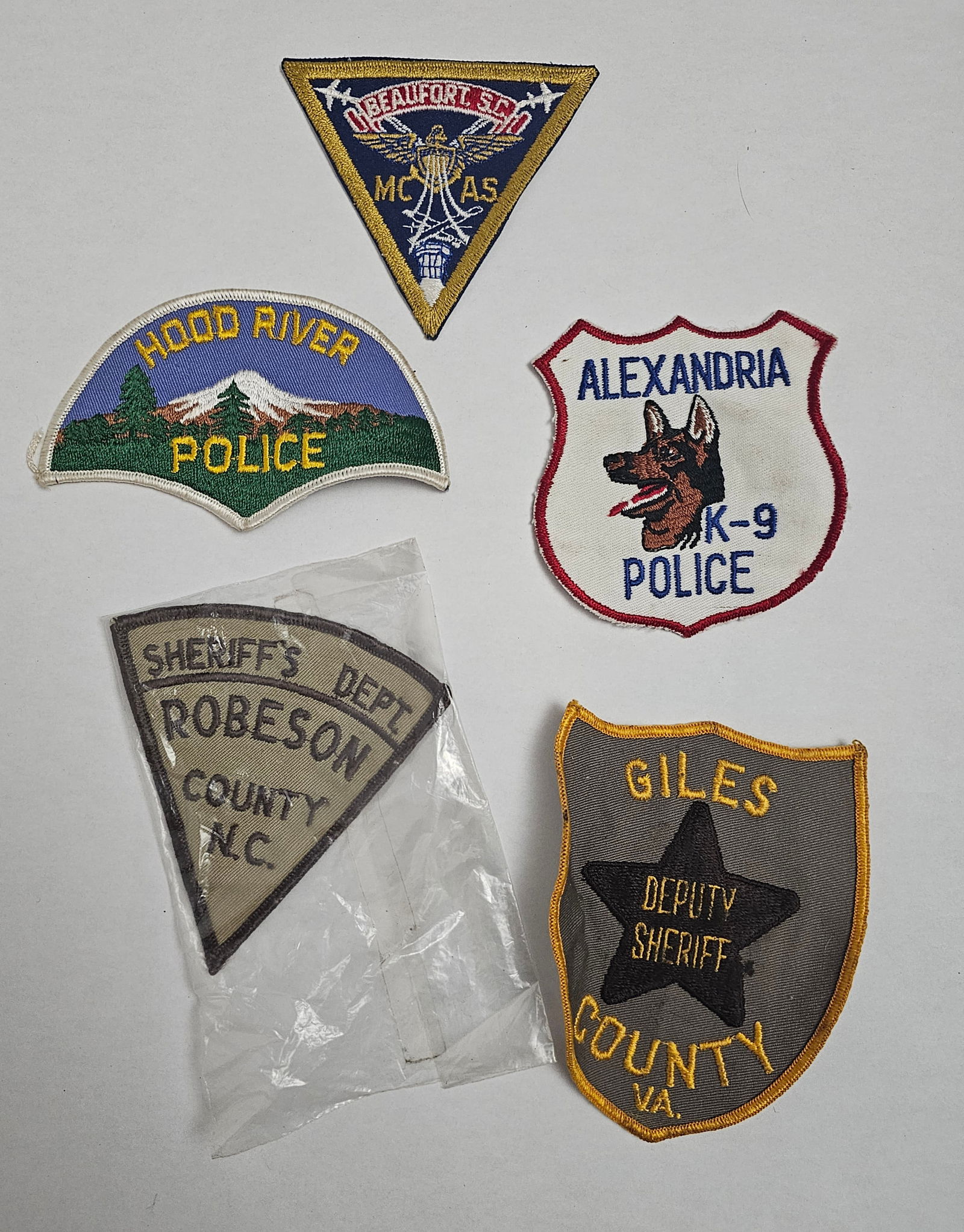 Vintage Police Patches And More
