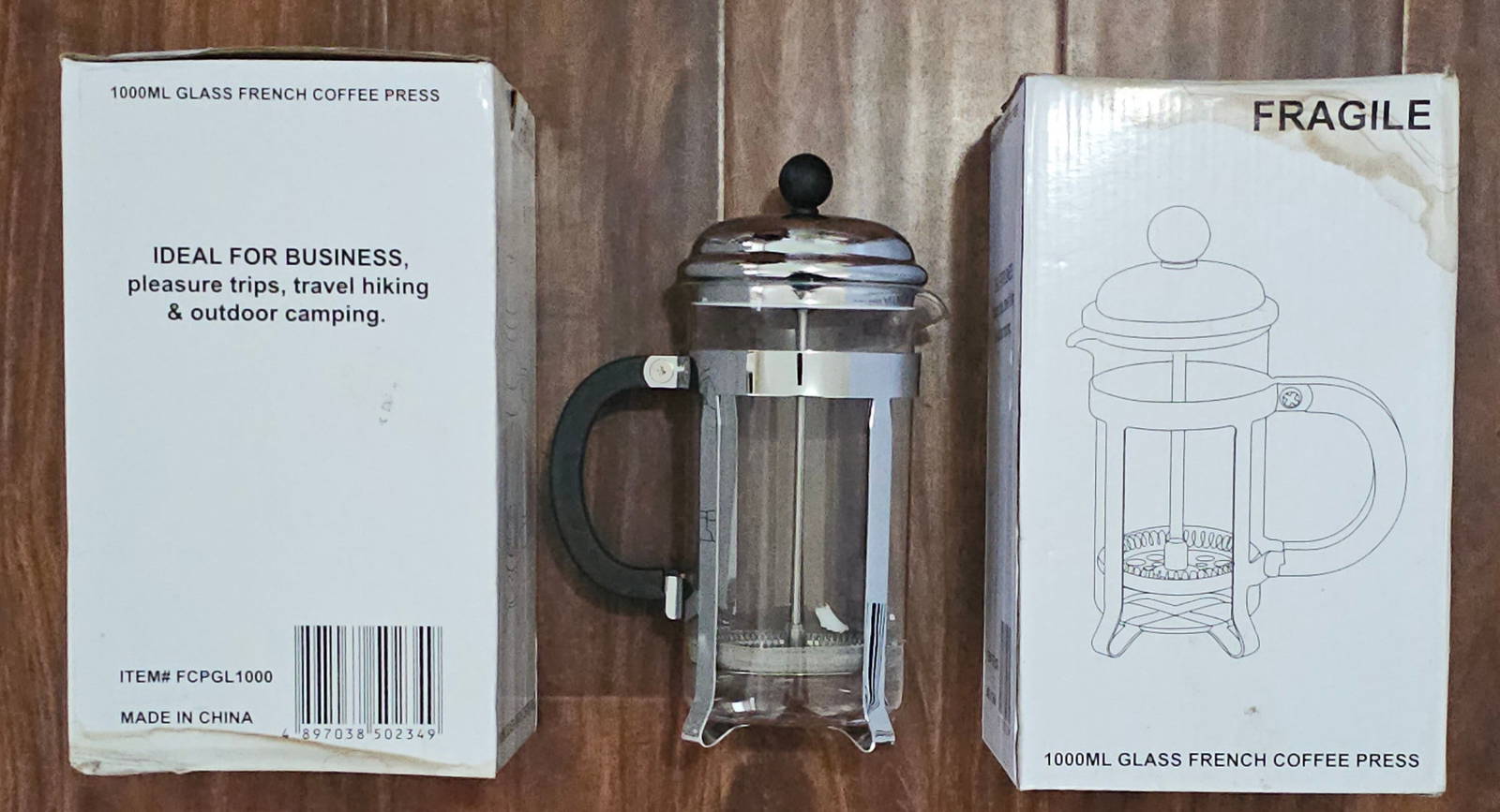 2 Nib Mixpresso Glass French Coffee Presses Auction