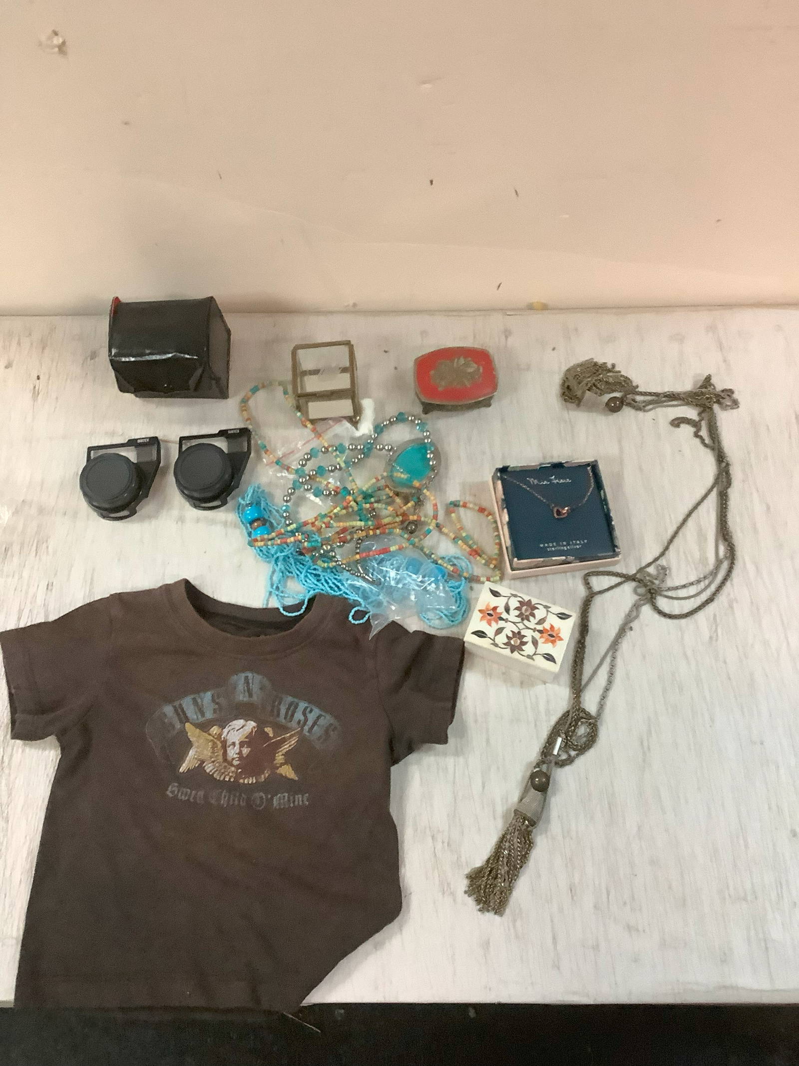 Mia Fiore Sterling Silver Necklace, Saitex Camera Lenses, Cermanic ...