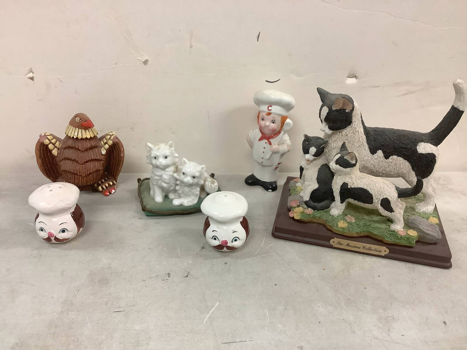 Lot Of Decorative Ceramic Pepper And Salt Shakers, The Messina ...
