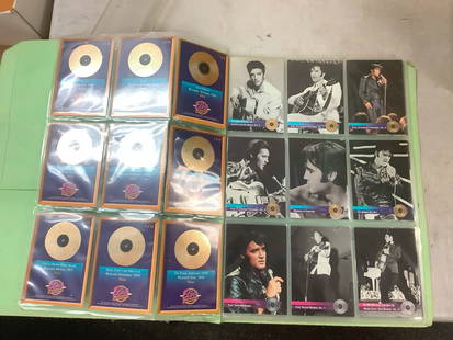 Elvis Collection Cards. Seven Packs