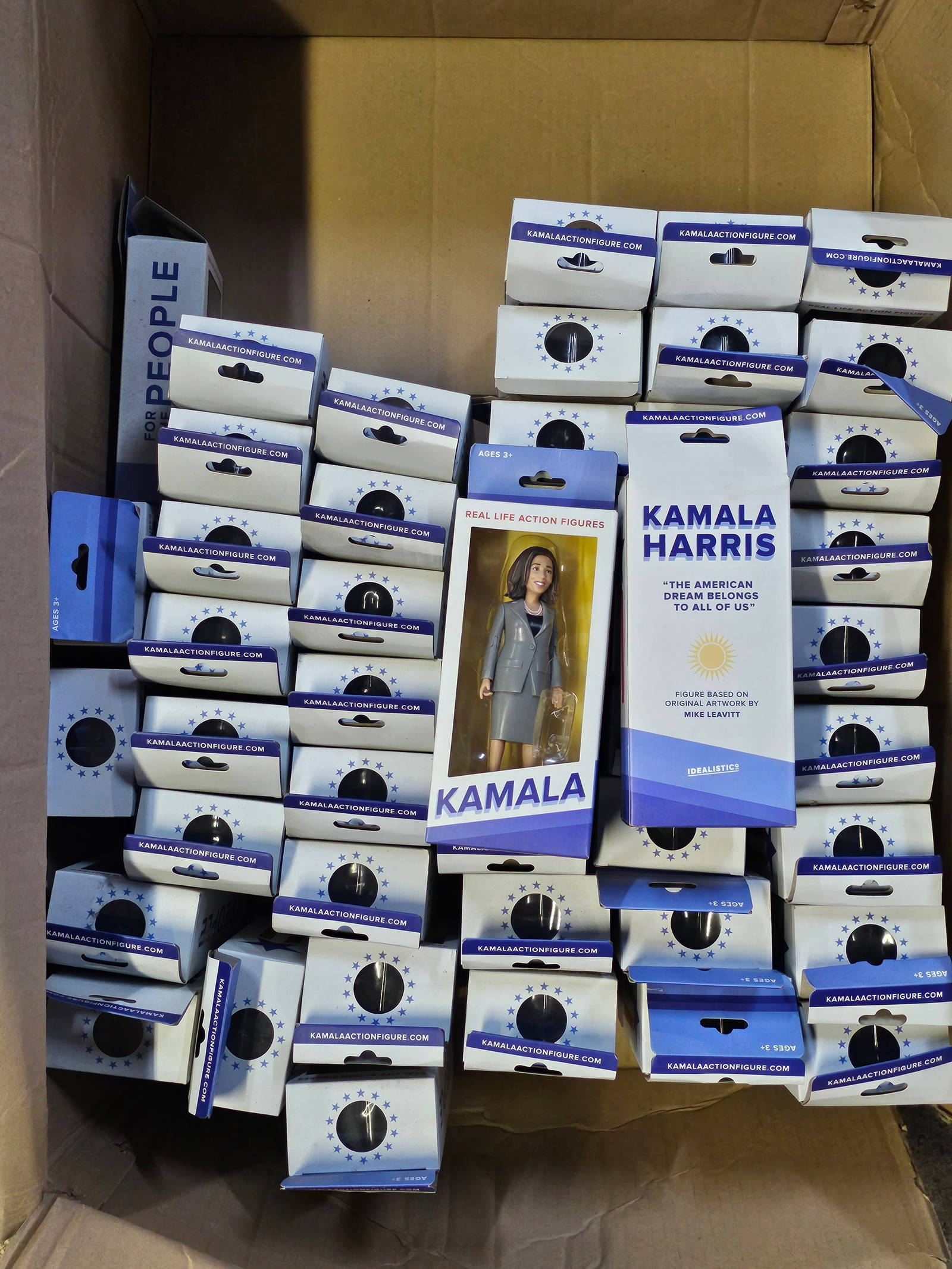 New Kamala Harris Fctry Action Figures Auction