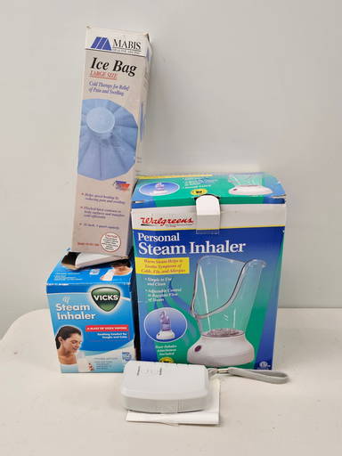 Home Care Items Incl Steam Inhalers