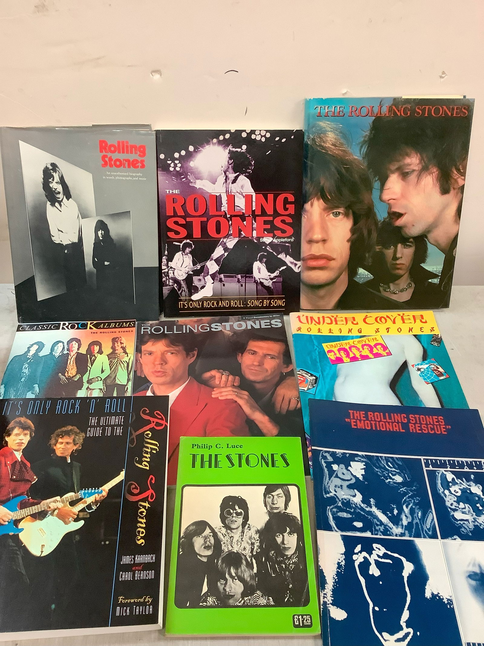 Lot Of The Rolling Stones Books And Magazines Auction