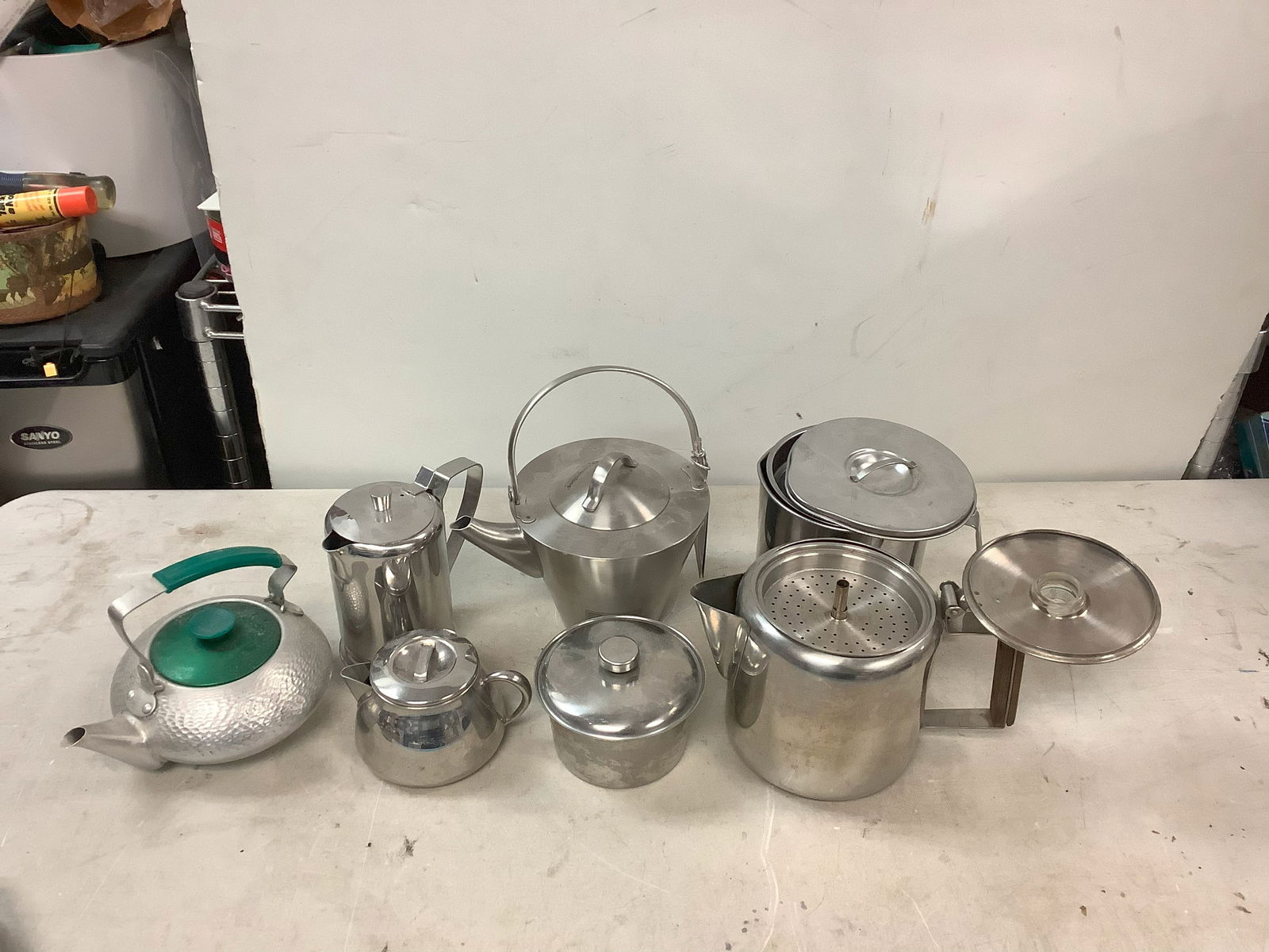 Texsport Vintage Perculator Coffee Pot, Master Class Tea Pot, Assorted ...