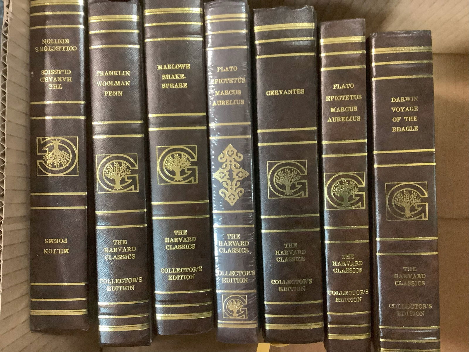Buy Lot Of Vintage Harvard Classics Collectors Edition Books | Emanon ...