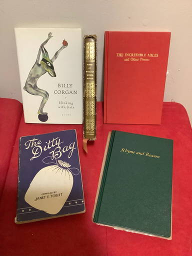 Lot Of Poem Books And The Ditty Bag Song Book (some Books From The 50 ...