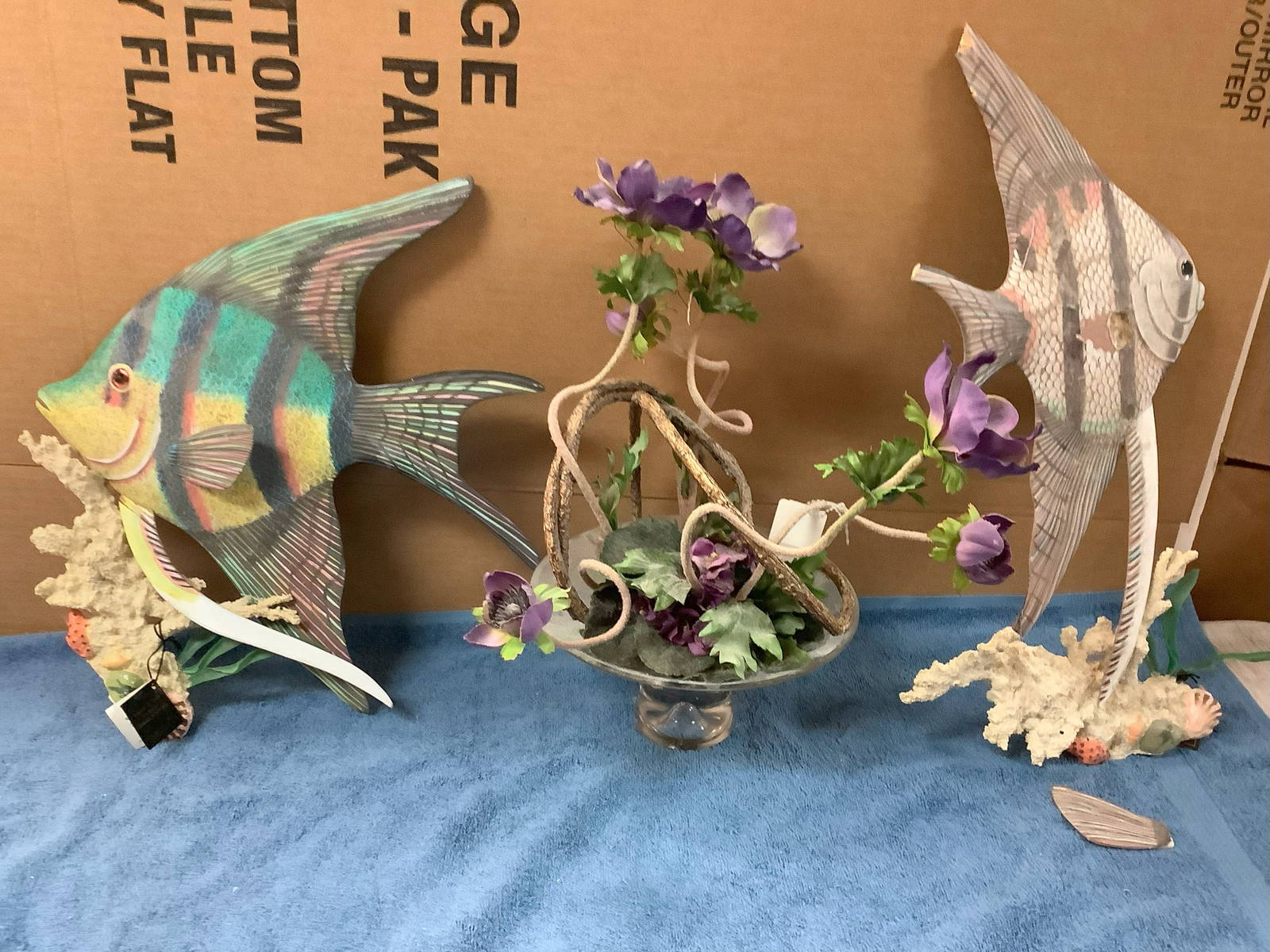 Land & Sea Collectibles (one Damaged) 20.5 In Tallest, Fortunoff ...