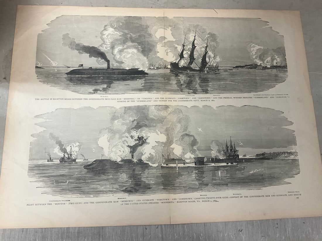 Buy Woodblock Civil War Engravings, The Civil War In The United States ...