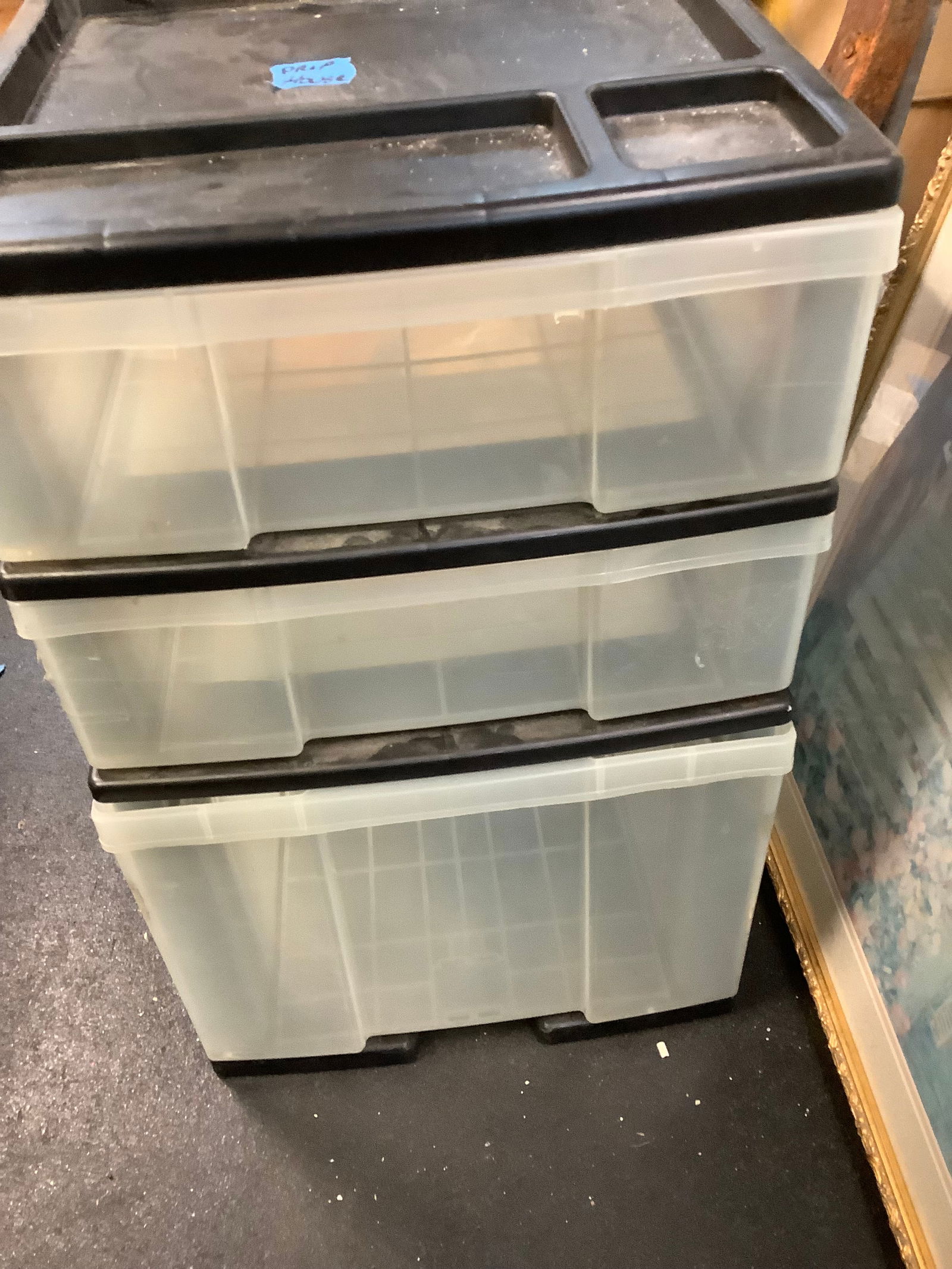 3 Drawer Plastic Container