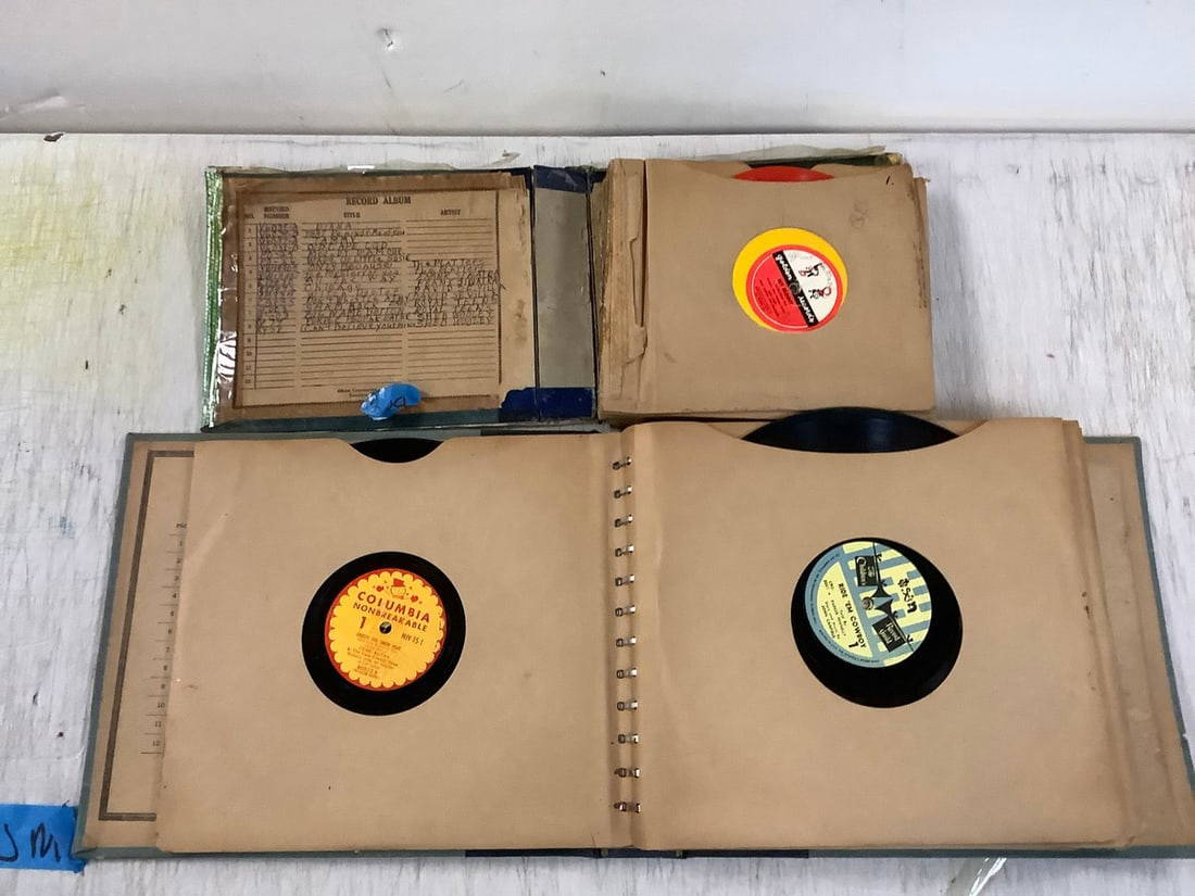 Lot Of Record Books Auction