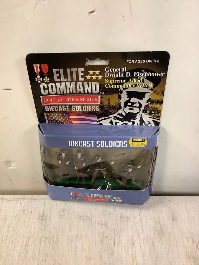 Buy Elite Command Diecast Soldiers | Emanon Auctions And Estate Sales In Nj