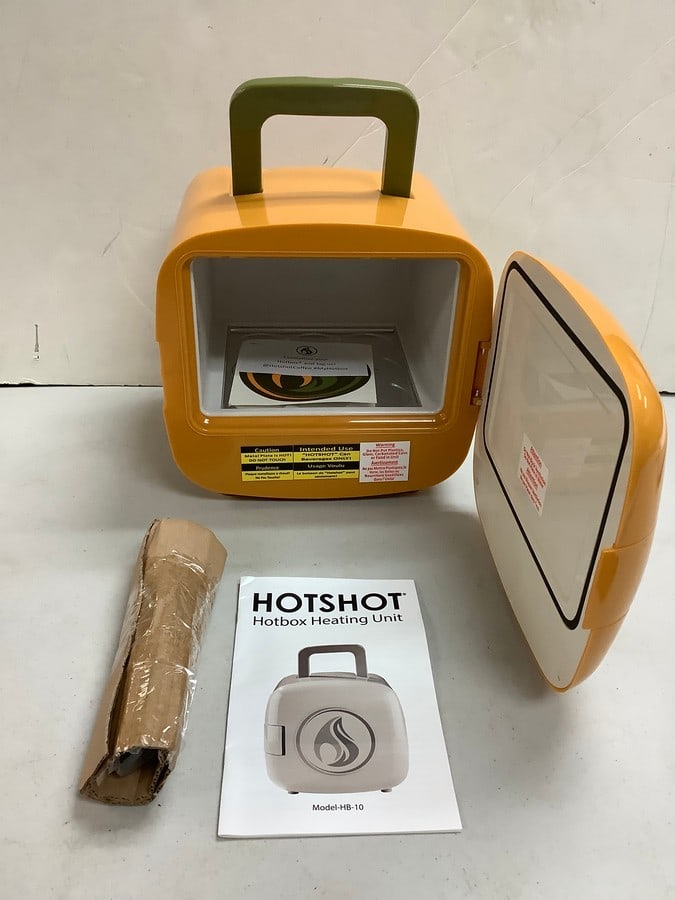Hotshot Hotbox Portable Heating Unit 9.5x10" Auction