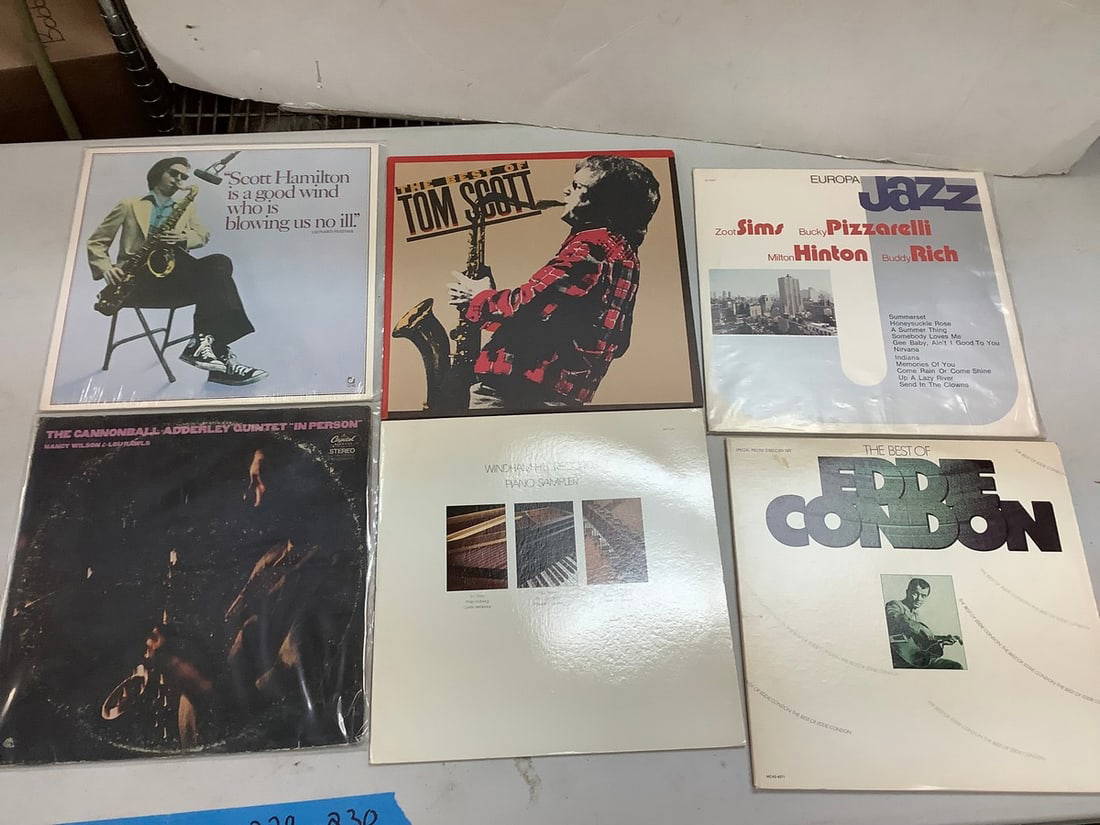 Lot Of Records Auction