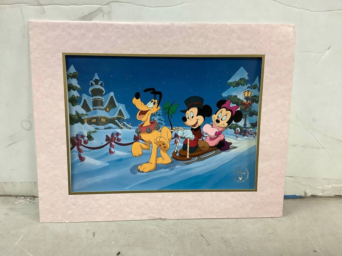 Mickeys Once Upon A Christmas Print(11in.x14in.) Auction