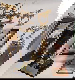 1960s Equestrian Horse Rodeo Trophies Tallest 14.5" Auction