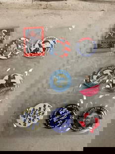 Lot Of Political Pins Auction