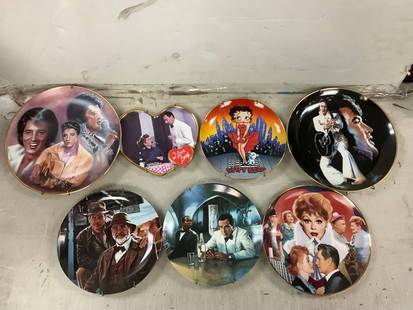 The Hamilton Collection Commemorative Train Plates