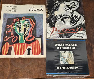 Pablo Picasso Art Books And I Maestri Del Colore Print Book