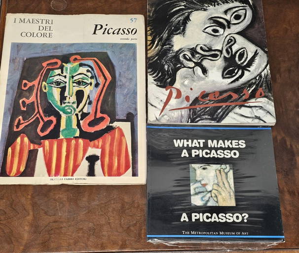 Pablo Picasso Art Books And I Maestri Del Colore Print Book