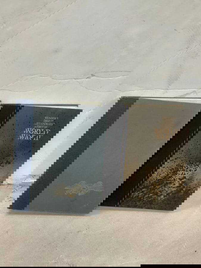 Lot Of Vintage Wwii History Books(american Heritage And Readers Digest ...