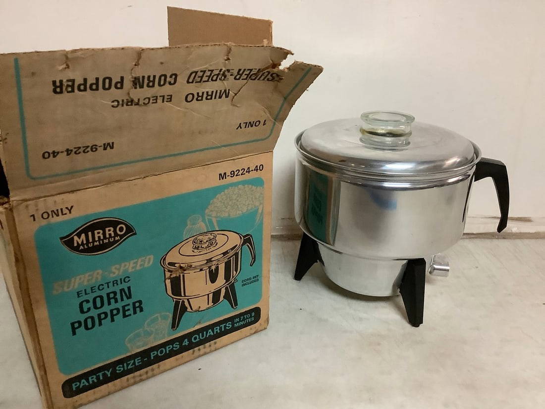 Mirro Aluminum Super-speed Electric Corn Popper Auction