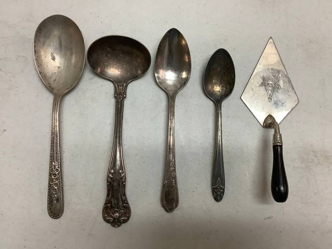 Vintage Sterling Silver Kitchen Utensils