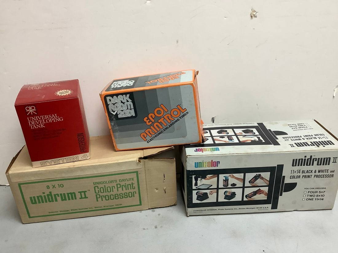 Vintage Unidrum Ii Color Print Processor, Paterson Universal Tank, Epoi ...