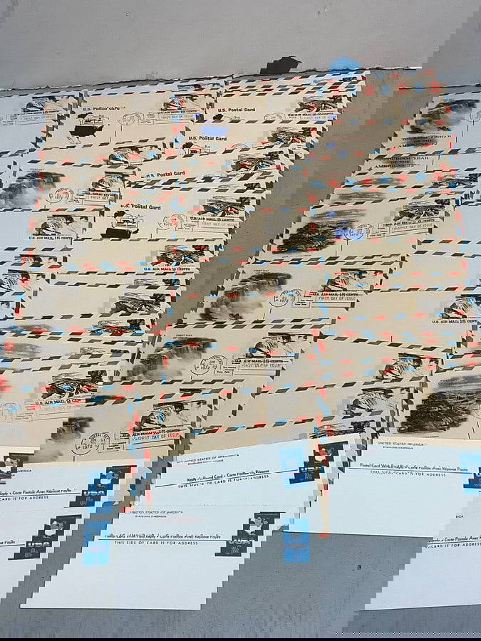 Vintage U.s. Postal Cards Auction