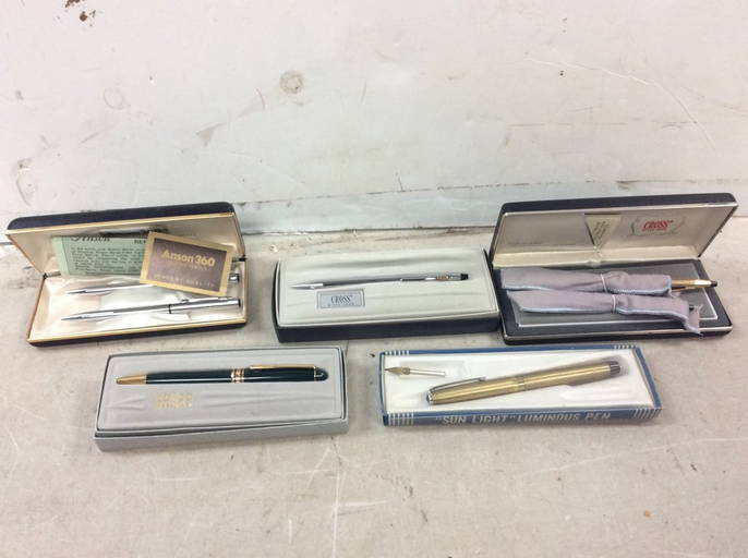 Cross Pens, Sun Light Luminous Pens, Anson 360, And More