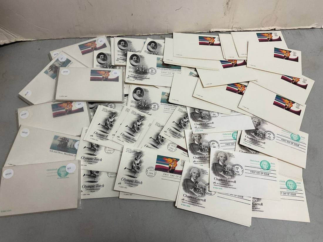 Over 150 Vintage First Day Covers Auction