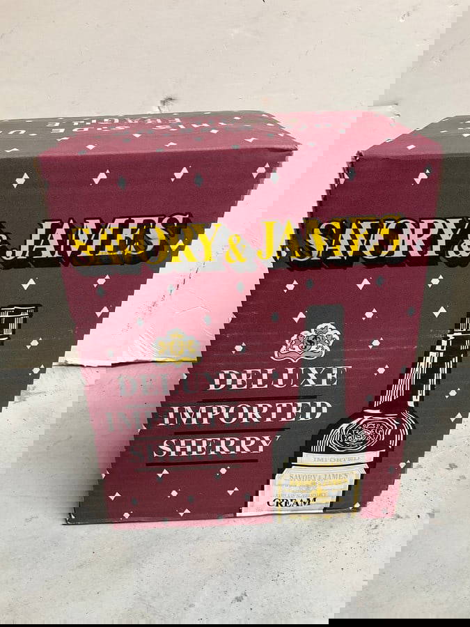 Savory & James Deluxe Imported Sherry (6pk-750ml) Auction