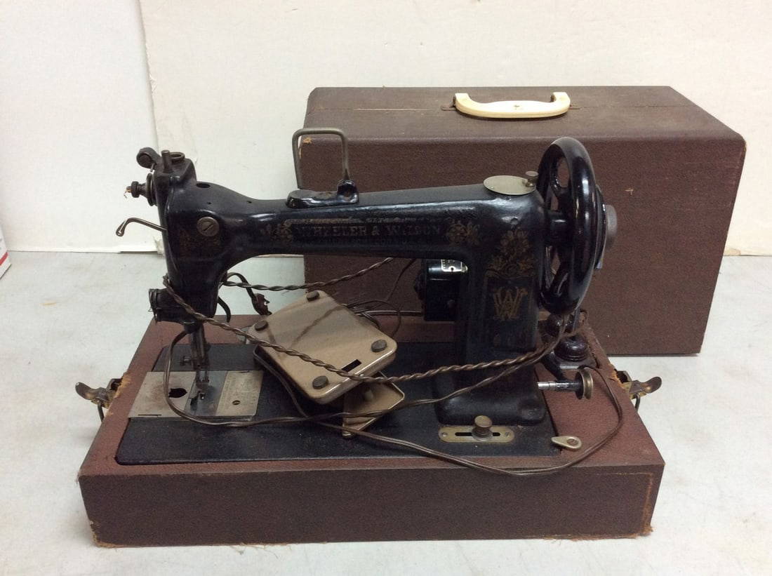Vintage Wheeler & Wilson Sewing Machine Auction