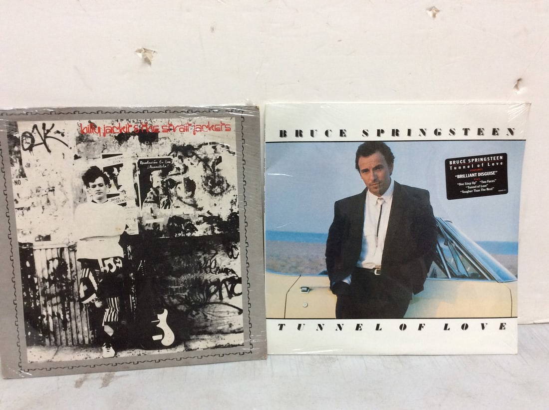 Bruce Springsteen Tunnel Of Love Record And Billy Jackit & The Strait ...