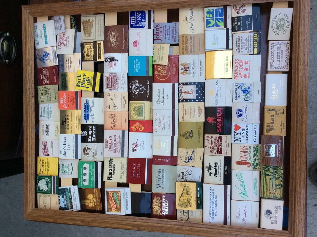 Vintage Matches Collection Auction