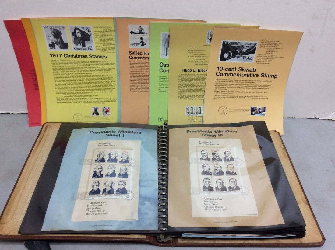 Vintage American Commemorative Collections Book Auction