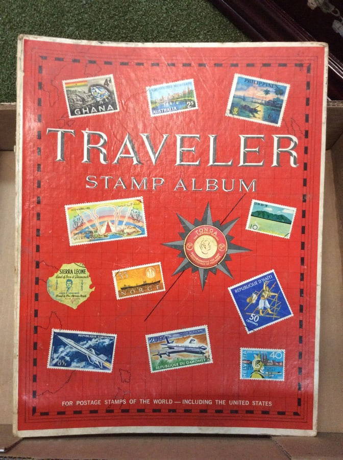 Vintage Traveler Stamp Album Auction