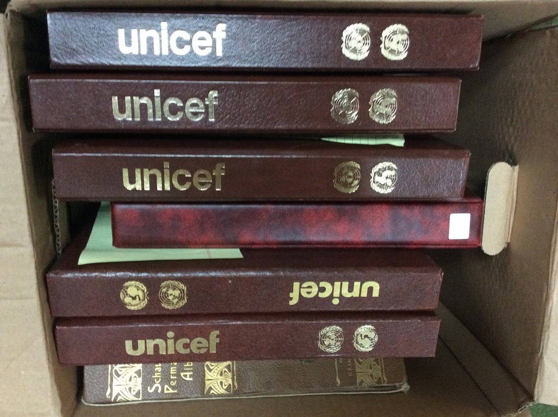 Vintage Unicef Books Auction