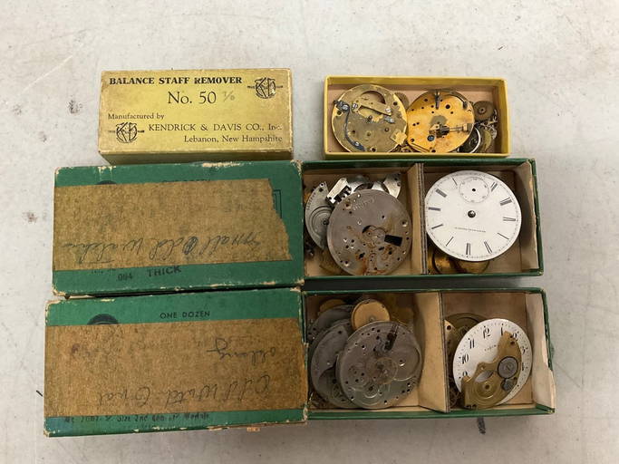 Vintage Stopwatch Parts
