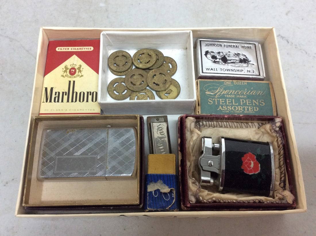 Vintage Match Boxes, Lighters And More Auction