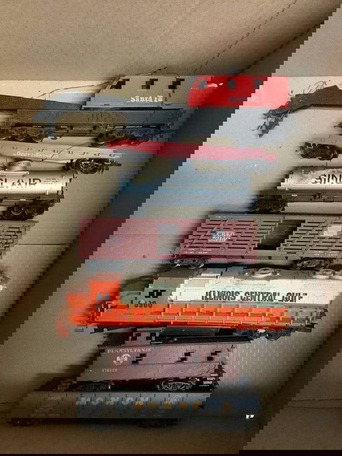 Vintage Train Models Auction