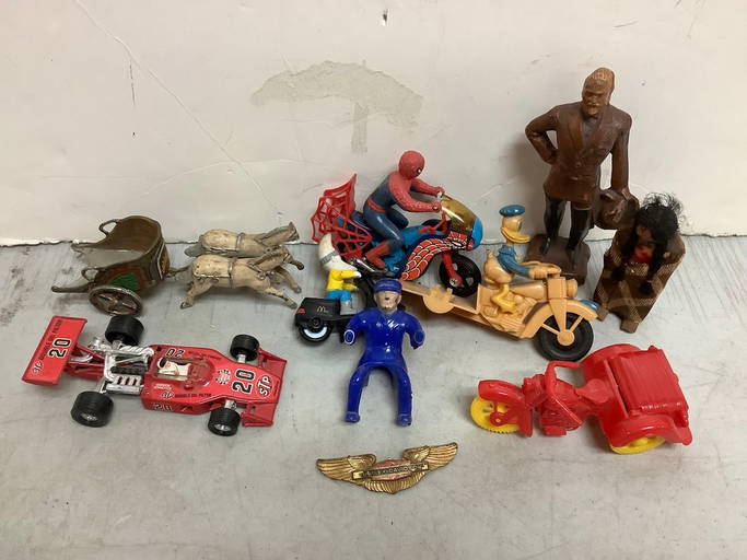 Vintage Action Figures And More(tallest 5.75in.)