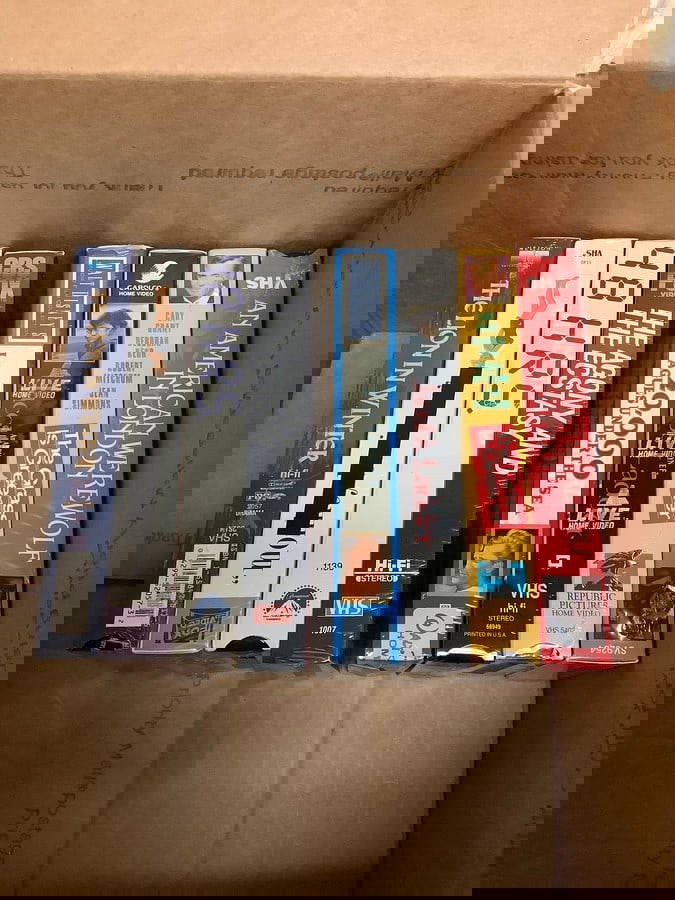 Vintage Sealed Vhs Tapes(48 Hrs., The Lion In Winter, The Grass Is ...