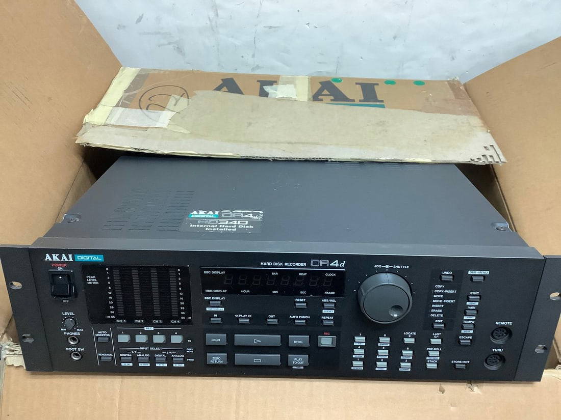 Akai Digital Dr4d Hard Disk Recorder Auction