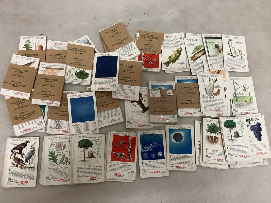 Coca-cola Nature Study Cards Auction