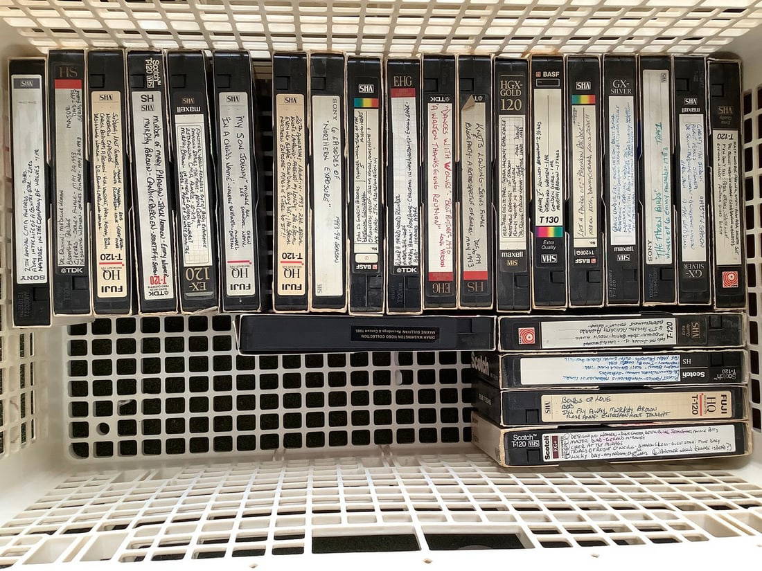 Various Homemade Vhs Tapes (bobs Of Love, The Thorn Birds, My Son ...