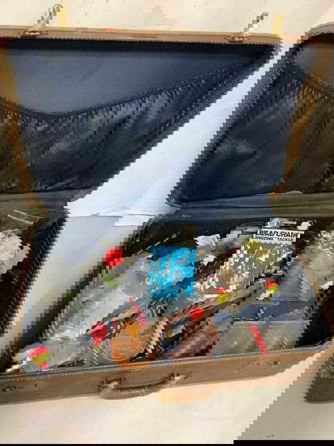 Super Fortress Briefcase (6.75inx21.5in13.25in) With Various Fishing ...