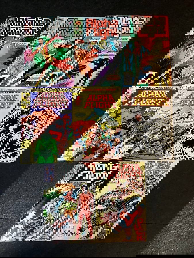 Various Comics (alpha Fight) Auction