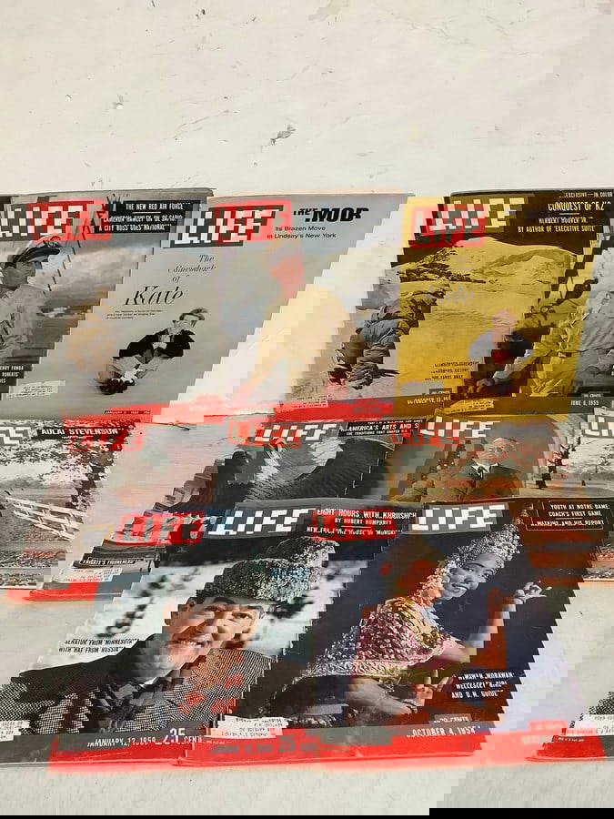 Vintage Life Magazines Auction